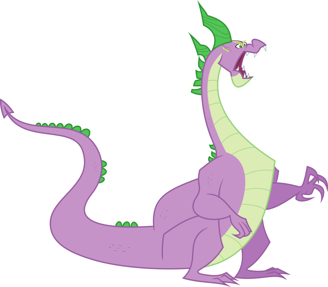 Spike Adult Dragon By Hawk9mm-d59ogr6 - My Little Pony Spikezilla ...