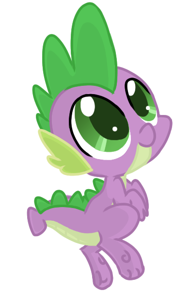 Mlp- Spike By Bristlestream - Drawing - (650x700) Png Clipart Download