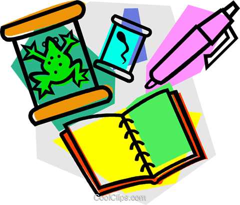 School Project, Science Royalty Free Vector Clip Art - Clip Art ...