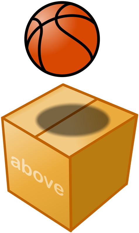 Outside Clipart Preposition - Preposition Above Png Clipart - (800x800 ...