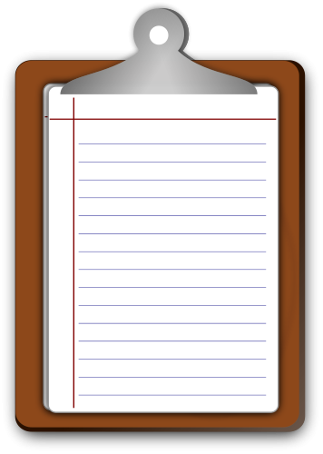 Worksheets - Exam Pad Paper - (356x500) Png Clipart Download