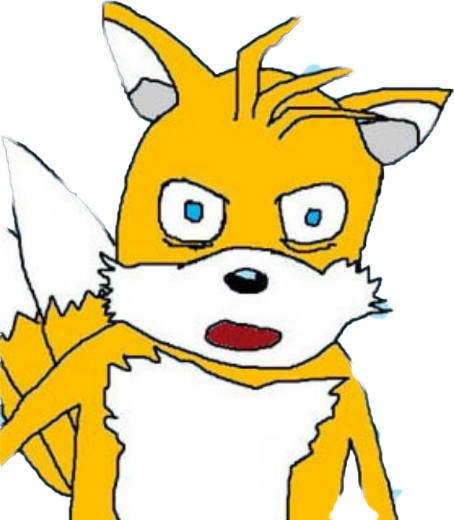 Tails Gets Trolled Face - (454x520) Png Clipart Download