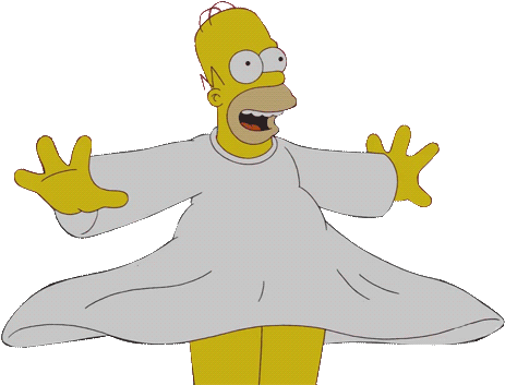 Animated Gif Cartoon, Homer Simpson, Transparent, Free - Meme Gifs ...
