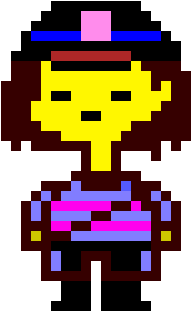 Trainertale - Undertale Pixel Art Grid - (380x460) Png Clipart Download