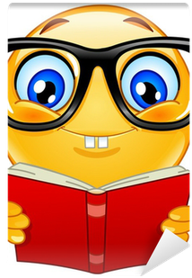 Intellectual Emoji - (400x400) Png Clipart Download