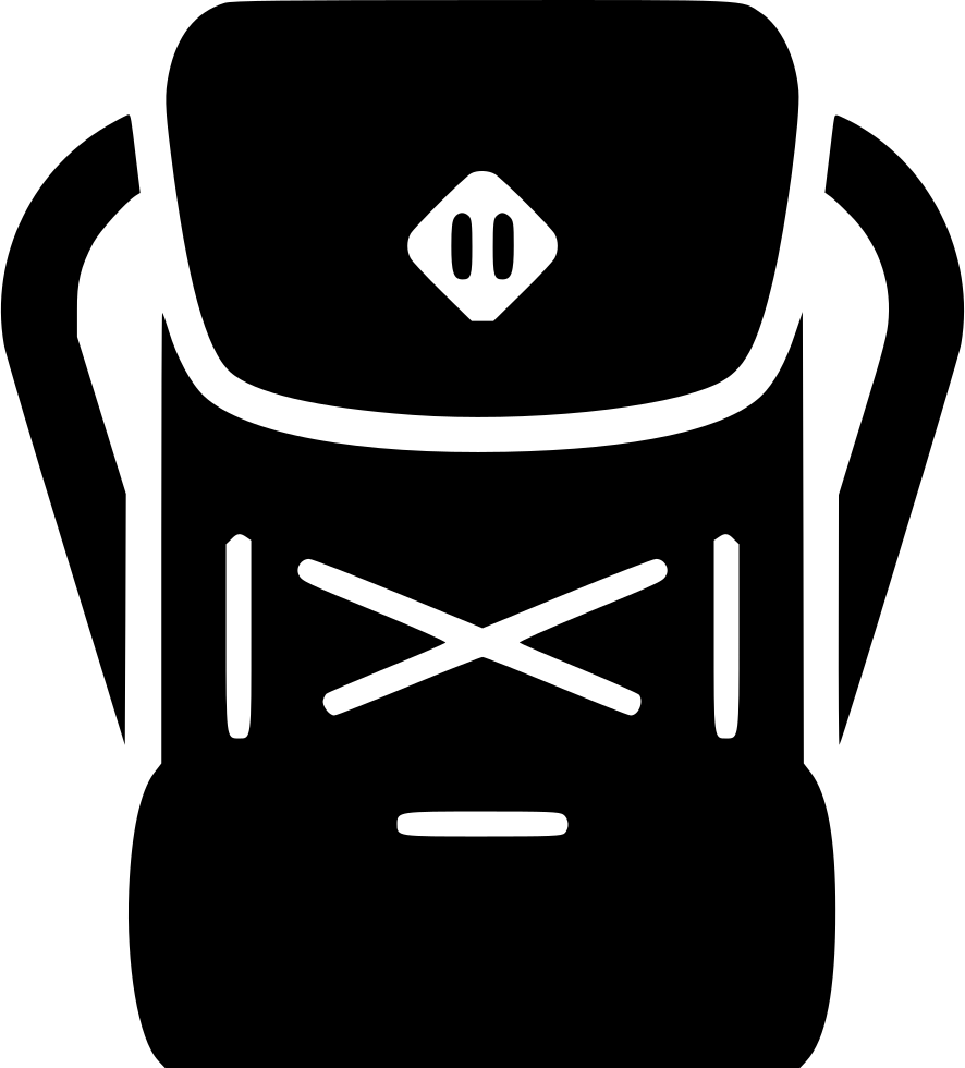 Backpack Comments - Backpack Icon Png - (886x980) Png Clipart Download