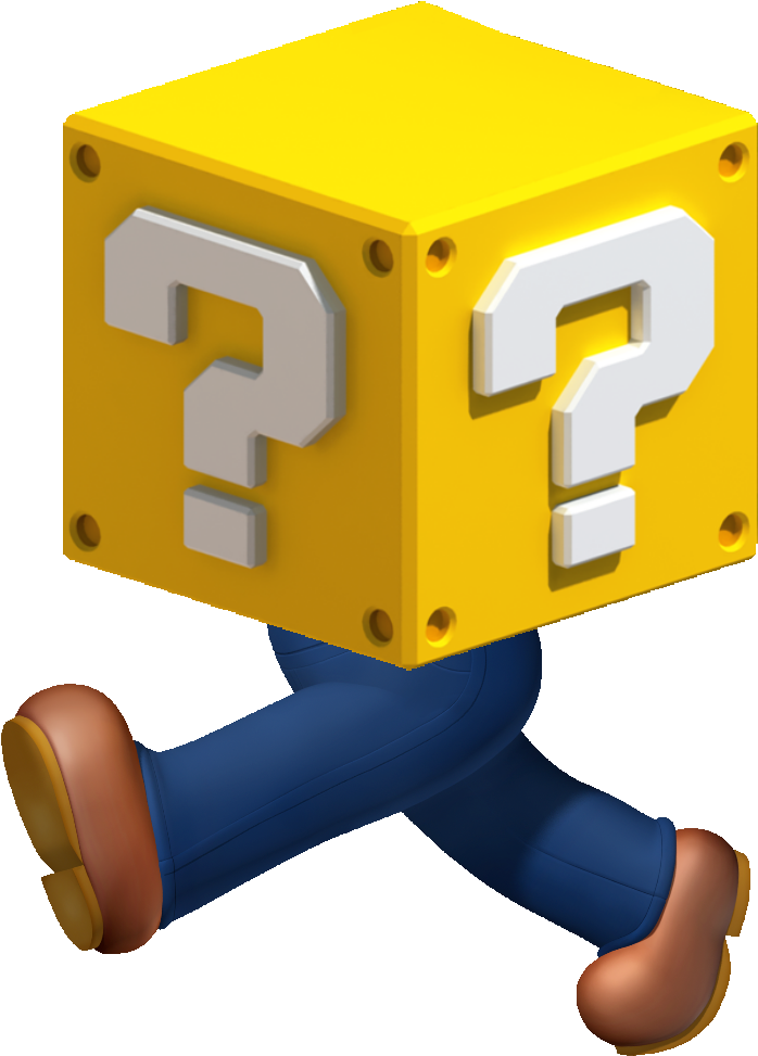 Luigi Clipart Coin - Mystery Box Mario Png - (741x1001) Png Clipart ...