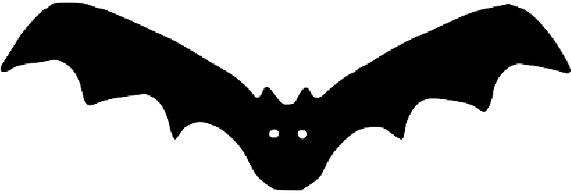 Bat, Outline, Cartoon, Flying, Night, Dark, Vampire - Bat Clip Art ...