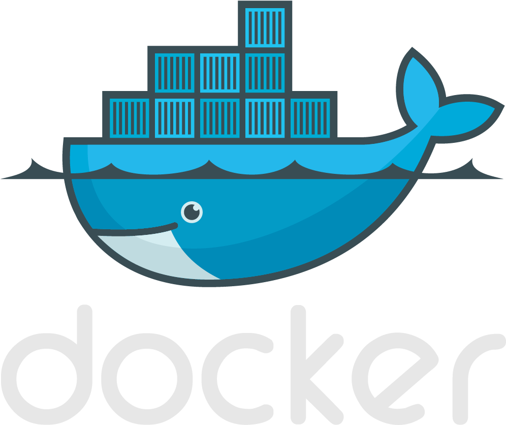 Docker - Docker Logo Sticker - (1354x1208) Png Clipart Download