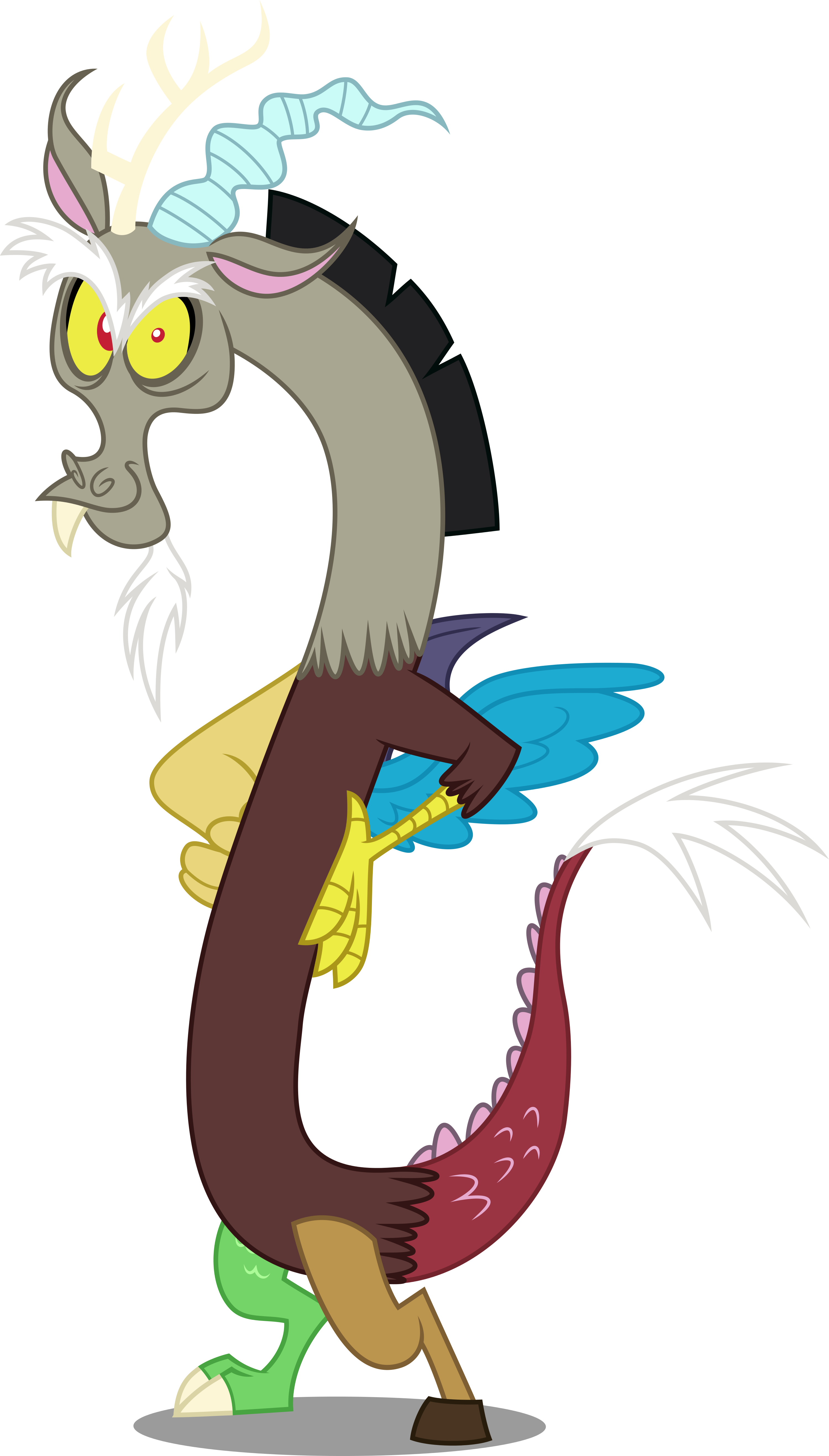 Vector - Discord Mlp - (3000x5270) Png Clipart Download