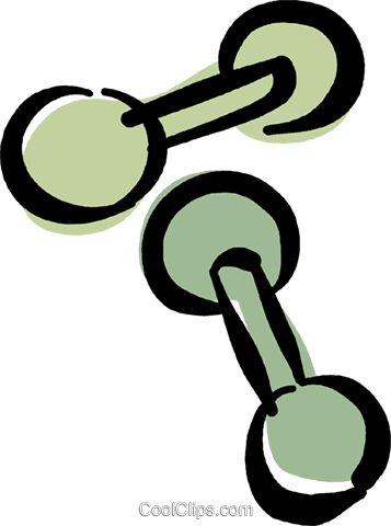 Hand Weights Royalty Free Vector Clip Art Illustration - Hand Weights ...