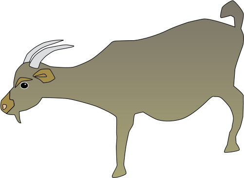 Ian Symbol Capra Aegagrus Hircus - Livestock - (501x367) Png Clipart ...