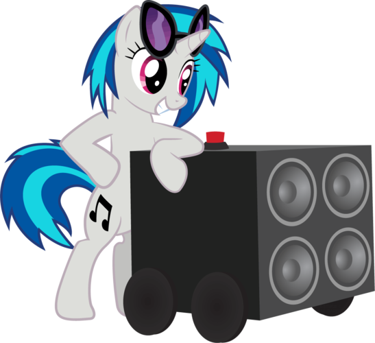 Vinyl Scratch Stage Name - Mlp Vinyl Scratch Png - (547x500) Png ...