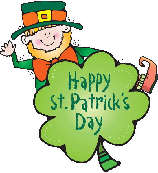 March Clip Art Download And Photo Free - Saint Patrick's Day - (546x600 ...