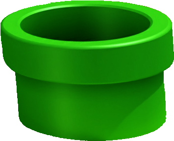 Warp Pipe 3d Land - Mario Party Warp Pipe - Full Size PNG Clipart ...