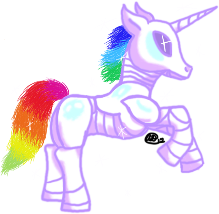 Robot Unicorn Attack - (800x800) Png Clipart Download