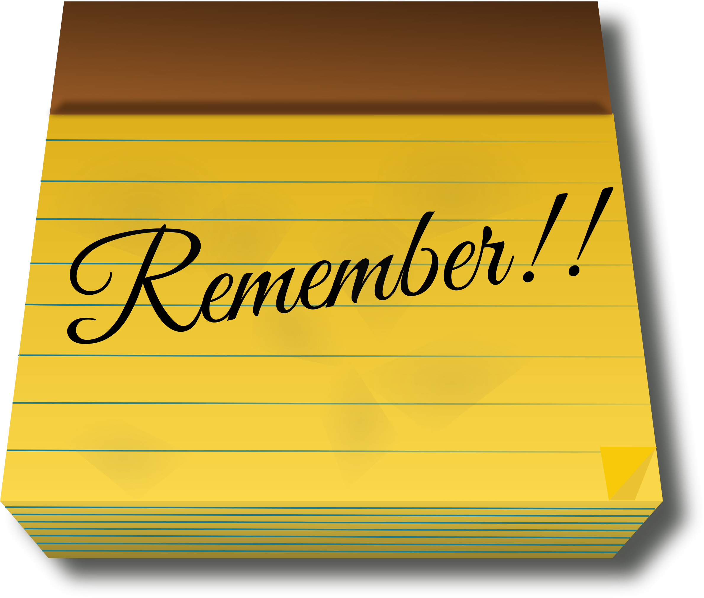 Medium Image - Remember Clipart - (2379x2021) Png Clipart Download