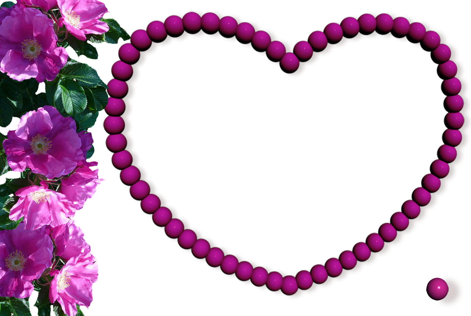 Love Photoshop Frames And Borders - Bingkai Love - (1600x1074) Png ...