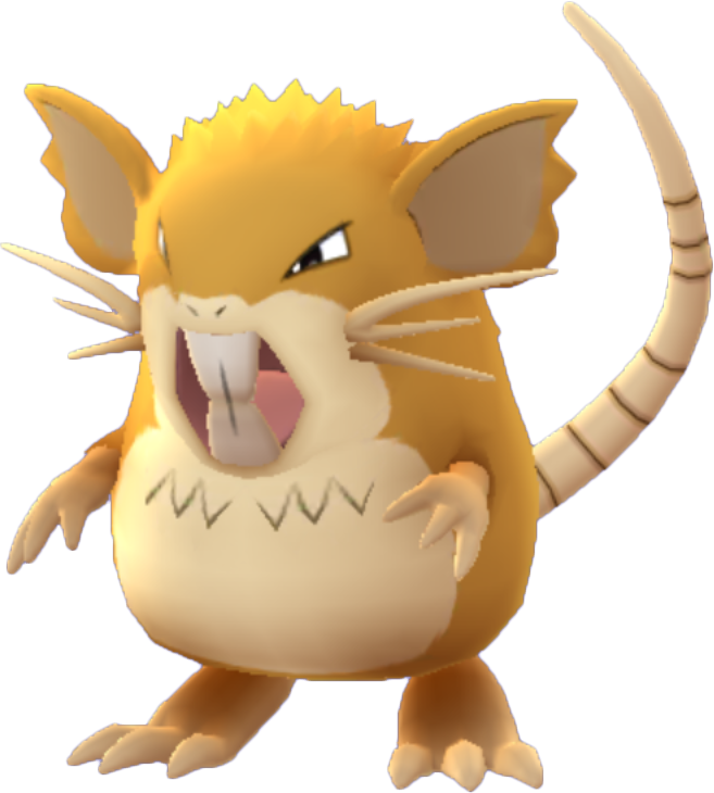 Raticate - (657x730) Png Clipart Download