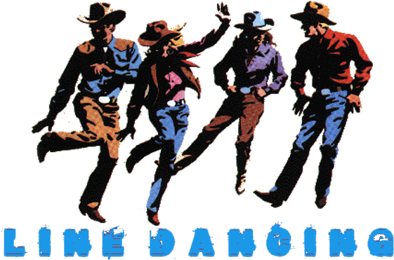 Line Dancing - Line Dance - (598x402) Png Clipart Download
