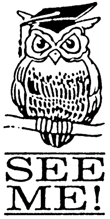 Owl Rubber Stamp - Illustration - (1000x1000) Png Clipart Download