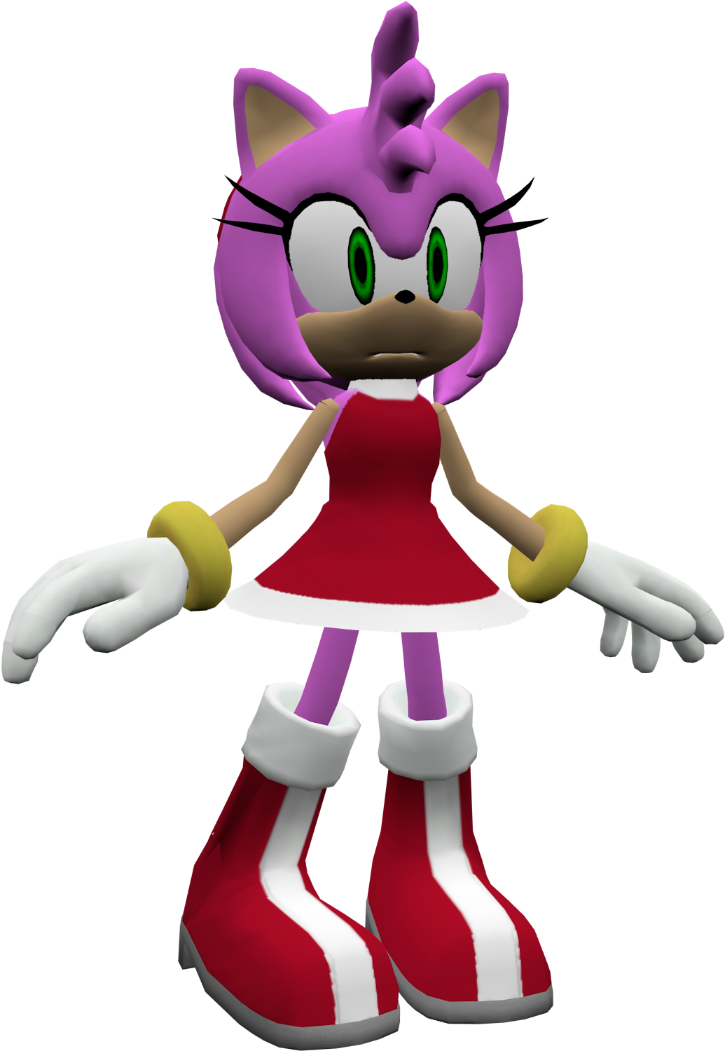 Amy Rose 2006 Render By Detexki99 - Sonic 2006 Amy Rose - (1080x1562 ...