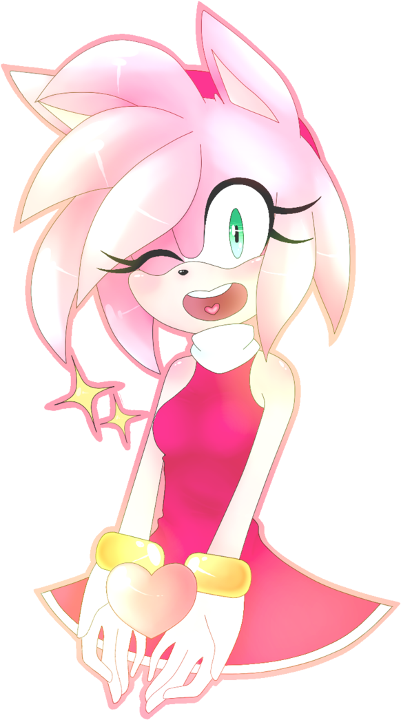 Amy - Amy Rose Pastel - (745x1073) Png Clipart Download