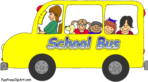 A School Bus Driver Has Been - Happy School Bus Clip Art - (500x293 ...
