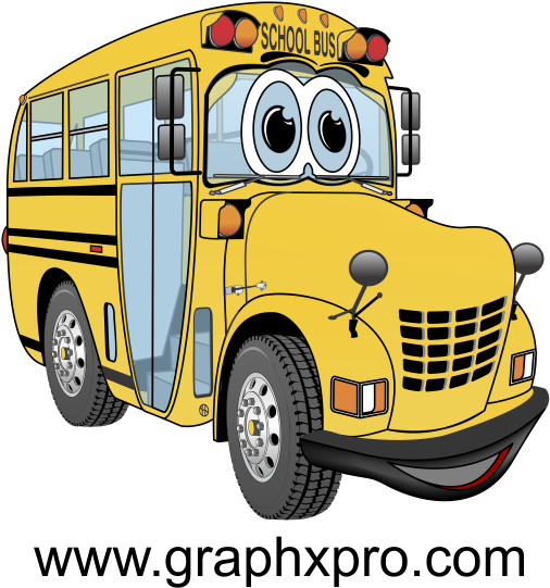 Buses, Cartoons, Animated Cartoons, Cartoon, Busses, - School Buses ...