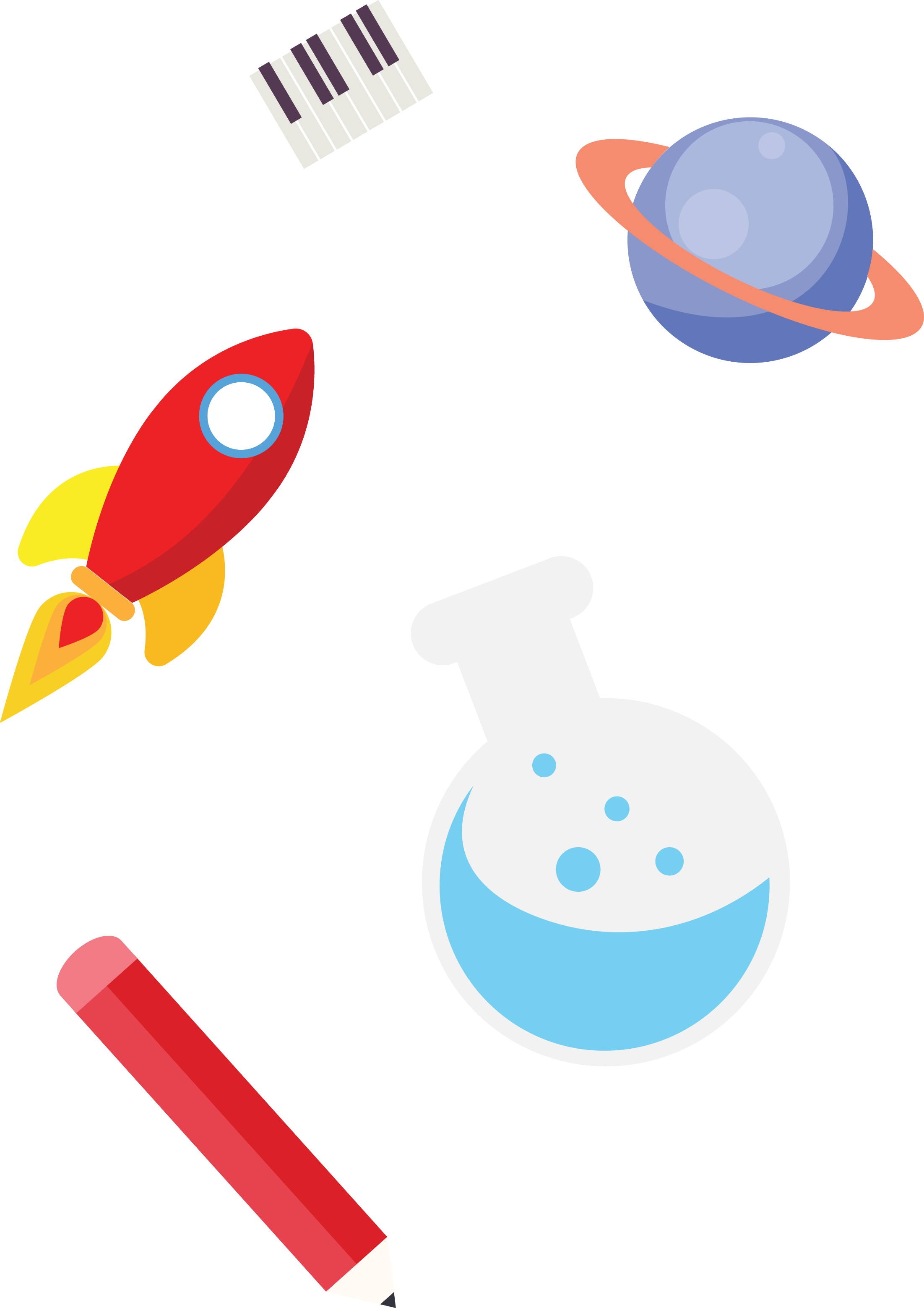 Outer Space Graphic Design