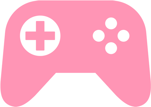 Pink Video Game Console Png - (1000x433) Png Clipart Download