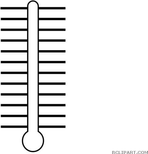 Blank Thermometer Tools Free Clipart Images Bclipart - Diagram - Full ...
