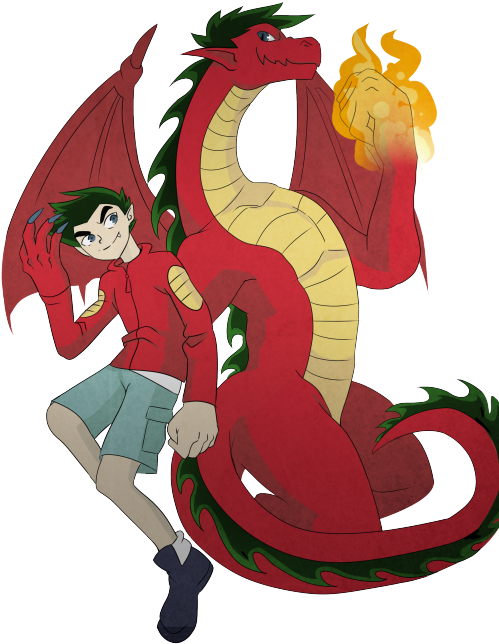 I Had Fun Making This Xd, Specially Because I Love - American Dragon ...