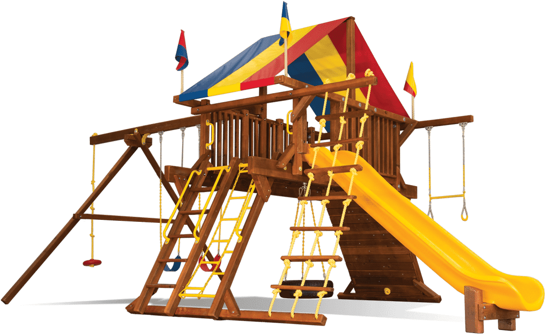 Rainbow - Backyard Playworld - (1140x758) Png Clipart Download