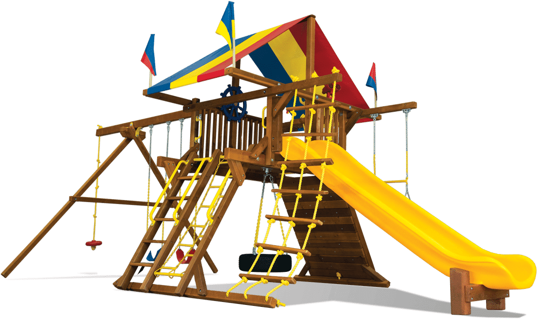 Rainbow - Backyard Playworld - (1140x758) Png Clipart Download