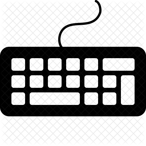 Keyboard Icon - Computer Keyboard - Full Size PNG Clipart Images Download