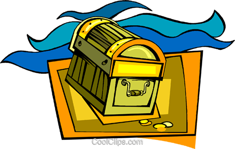 Treasure Chest, Pirates, Gold Royalty Free Vector Clip - Treasure Chest ...