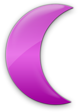 Moon Icon Clipart - Pink Moon Clip Art - (420x420) Png Clipart Download