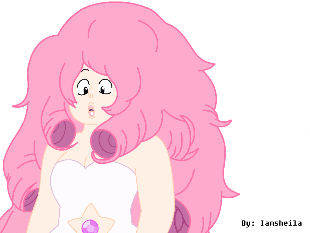 Steven Universe Rose Quartz Base - (1024x771) Png Clipart Download