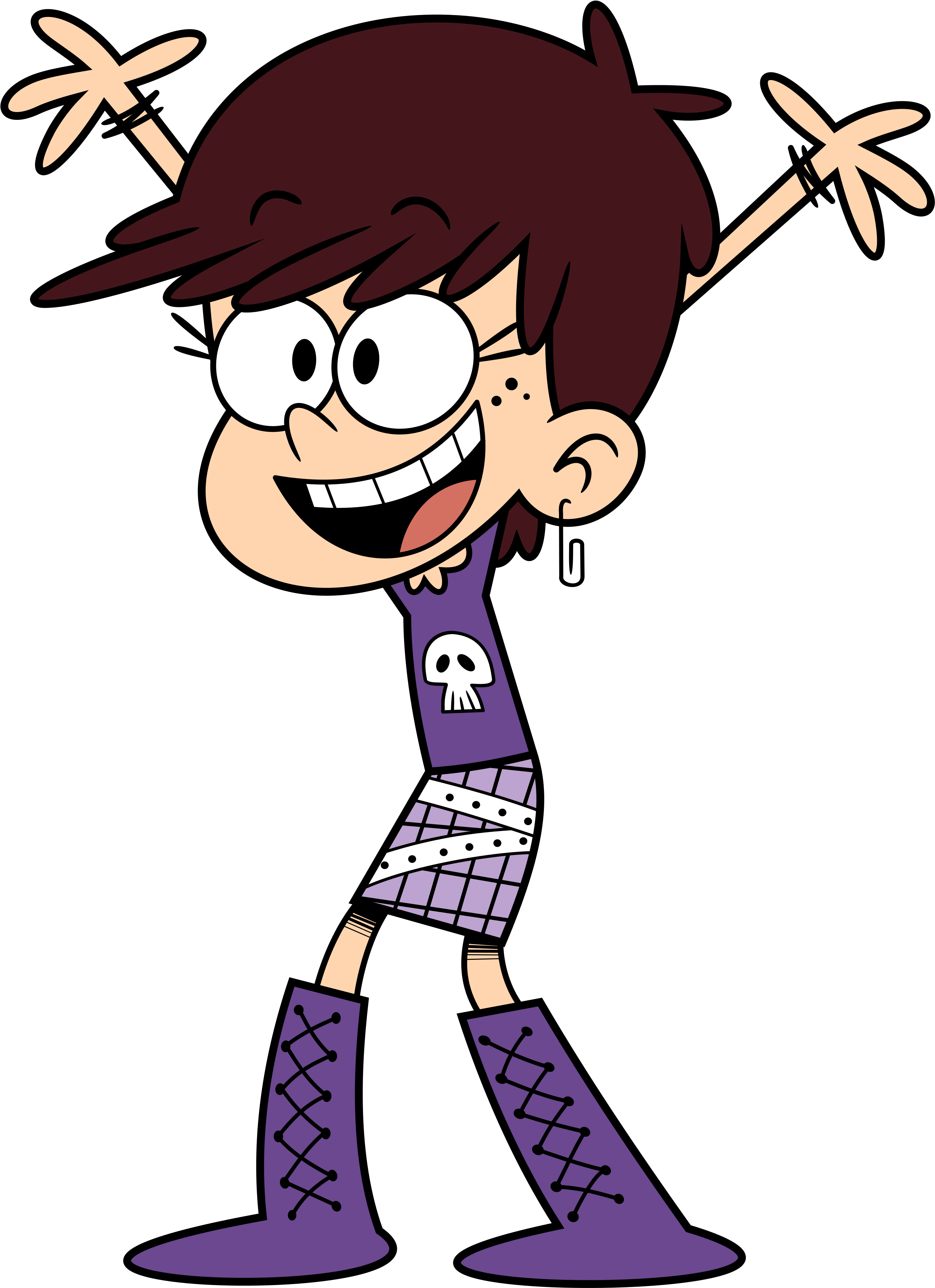 Luna Loud Vector - (3000x4500) Png Clipart Download