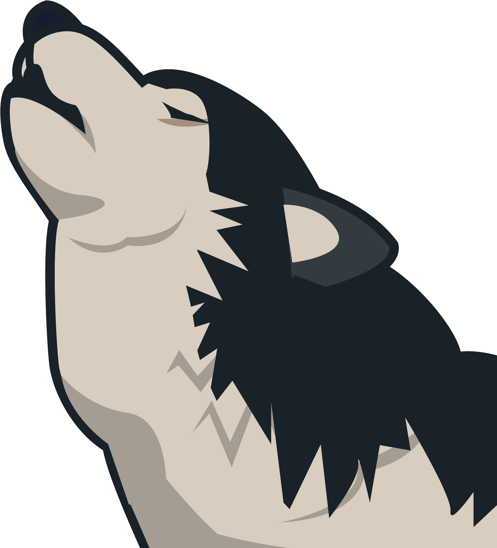 Open - Wolf Discord Emoji - (2000x2000) Png Clipart Download