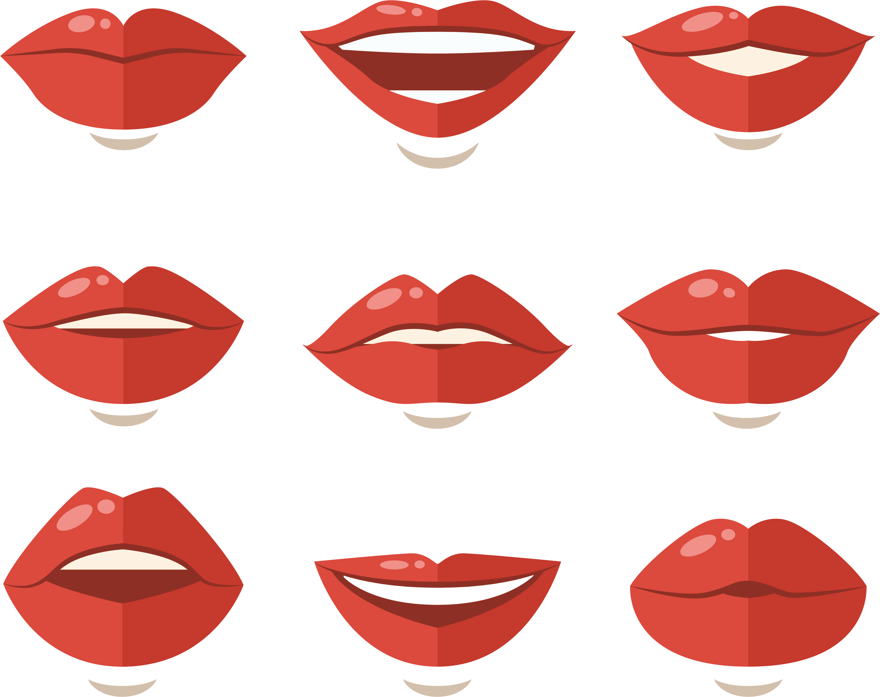 Girl Lips Vector | Lipstutorial.org