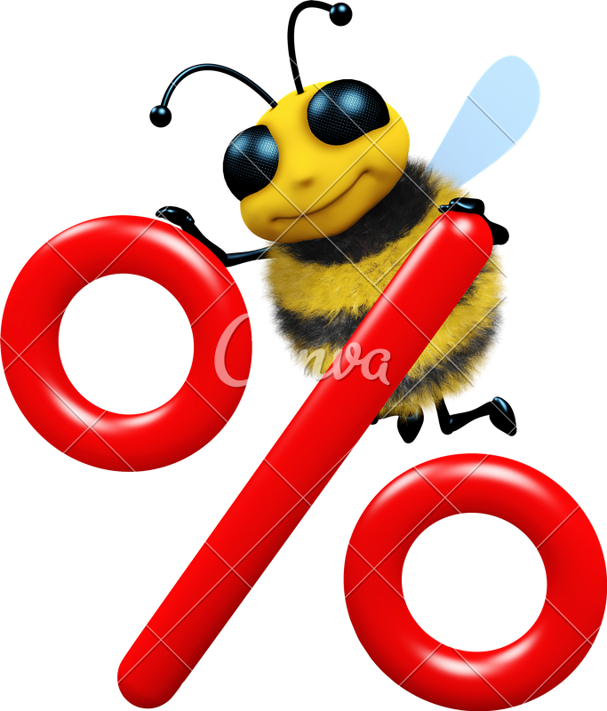 3d Honey Bee - Honeybee - (683x800) Png Clipart Download