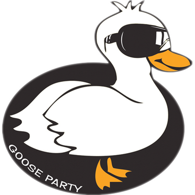 Goose Party - Party - (400x400) Png Clipart Download