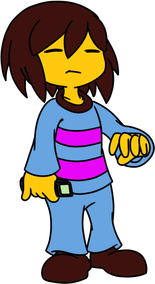 Undertale Protagonist - Undertale Protagonist - (755x1059) Png Clipart ...