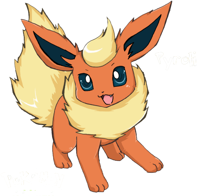 Flareon/vespiquen - Pokemon Pyroli - (655x669) Png Clipart Download