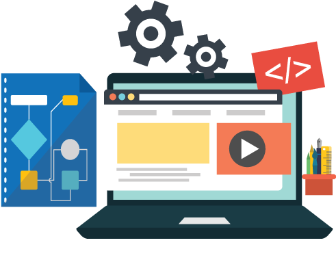 Web Development Clipart Devlopment - Web Development - (500x500) Png ...