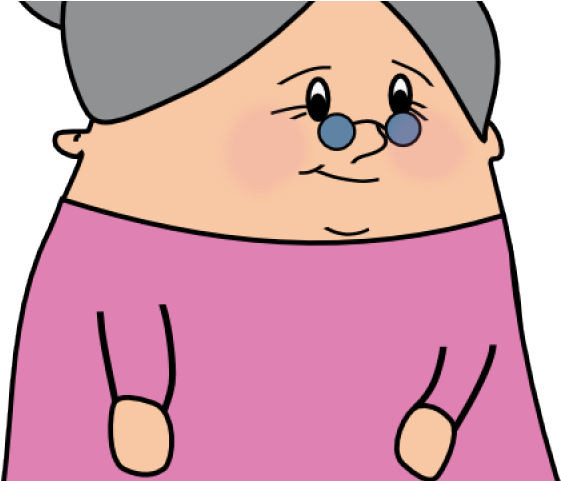 Old Clipart Kind Lady - Old Lady Clip Art - Full Size PNG Clipart ...