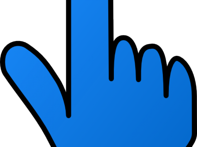 Pointing Finger Clipart - Clip Art - (640x480) Png Clipart Download