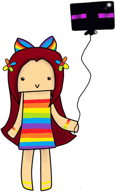 Minecraft Girl By Cubedcake Minecraft Girl By Cubedcake - Cute ...